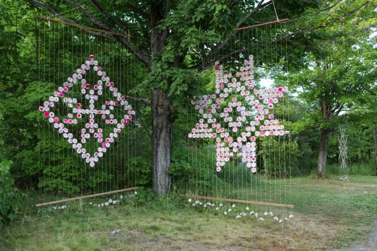 Patterns of Life. Art installation for a folk festival.