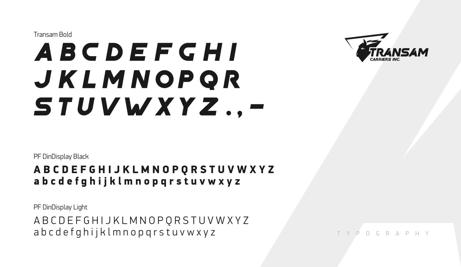 Branding for a transportation company. Logo, web design & photography