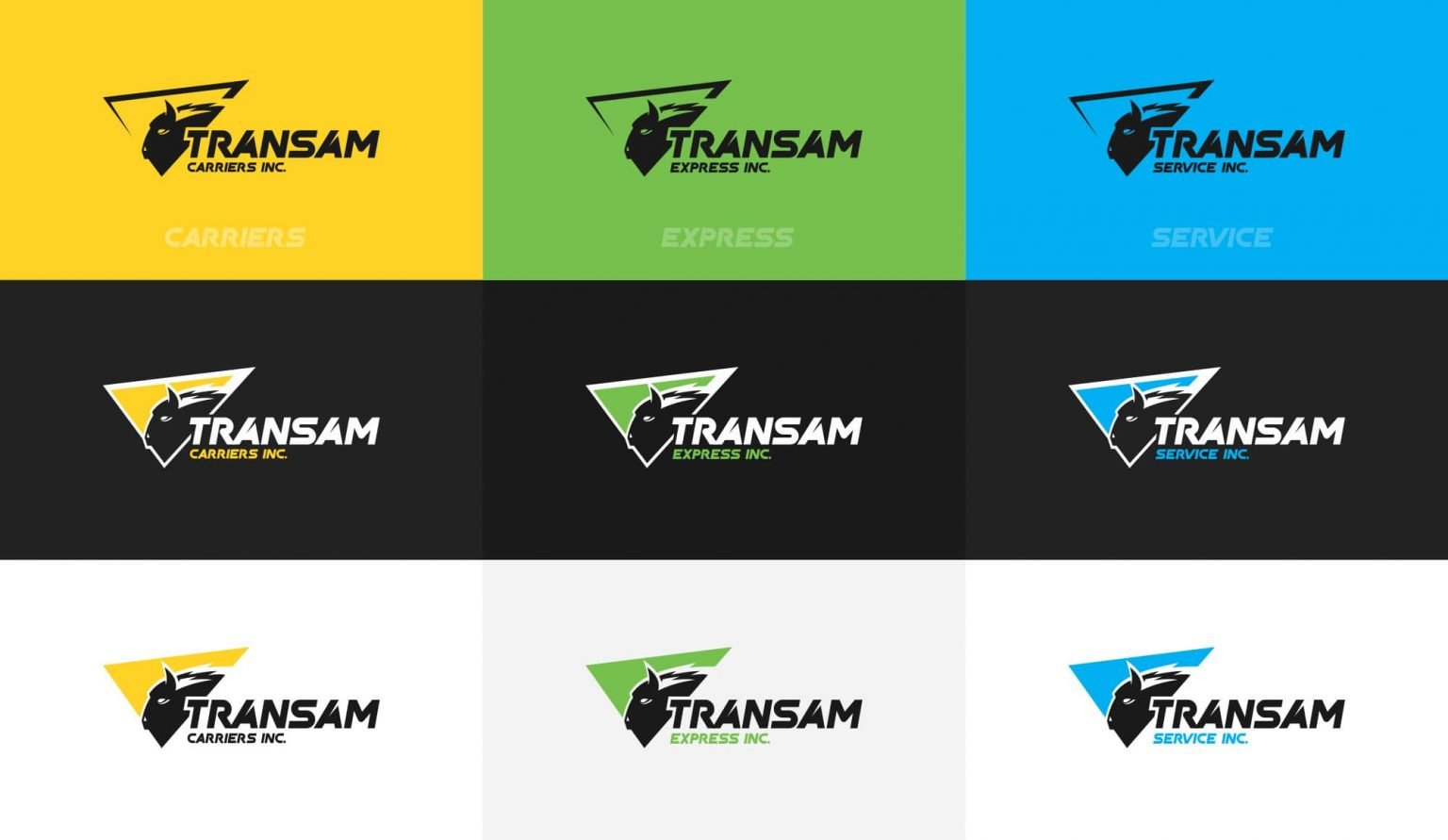 Branding for a transportation company. Logo, web design & photography